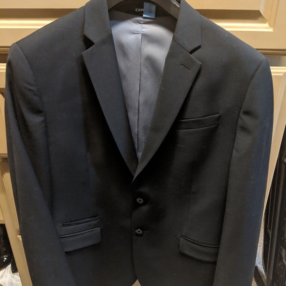 Express | Jackets & Coats | Mens Express Black Slim Fit Sports Coat ...